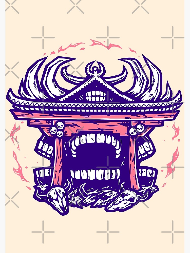 "Malevolent Shrine Domain Expansion" Poster by PanchiArt | Redbubble