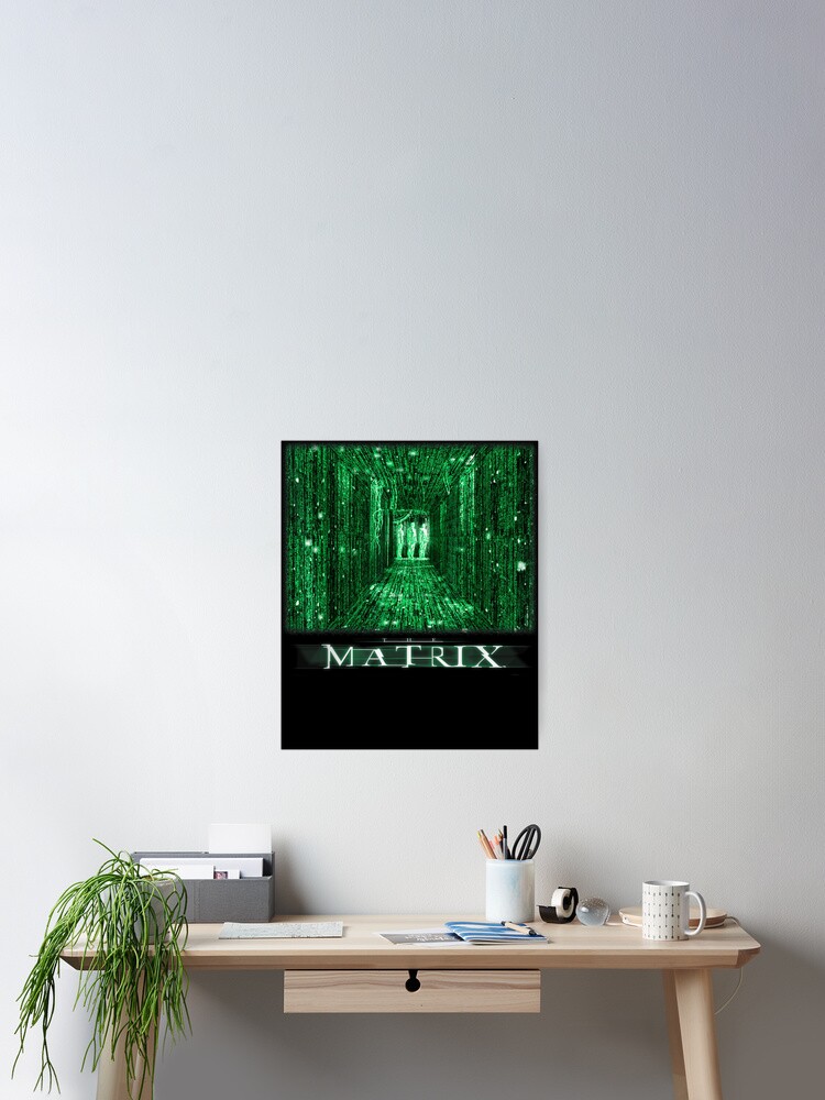 "The Matrix Simulated" Poster by AgricanPiedalue | Redbubble