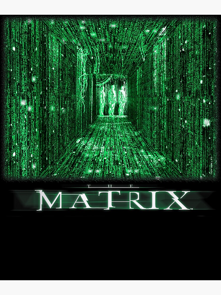 "The Matrix Simulated" Poster by AgricanPiedalue | Redbubble