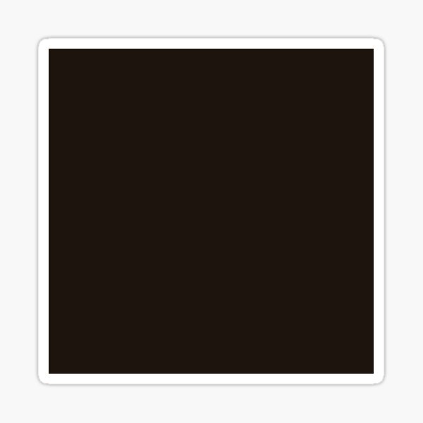 "dark brown" Sticker for Sale by snowwhitegirl | Redbubble