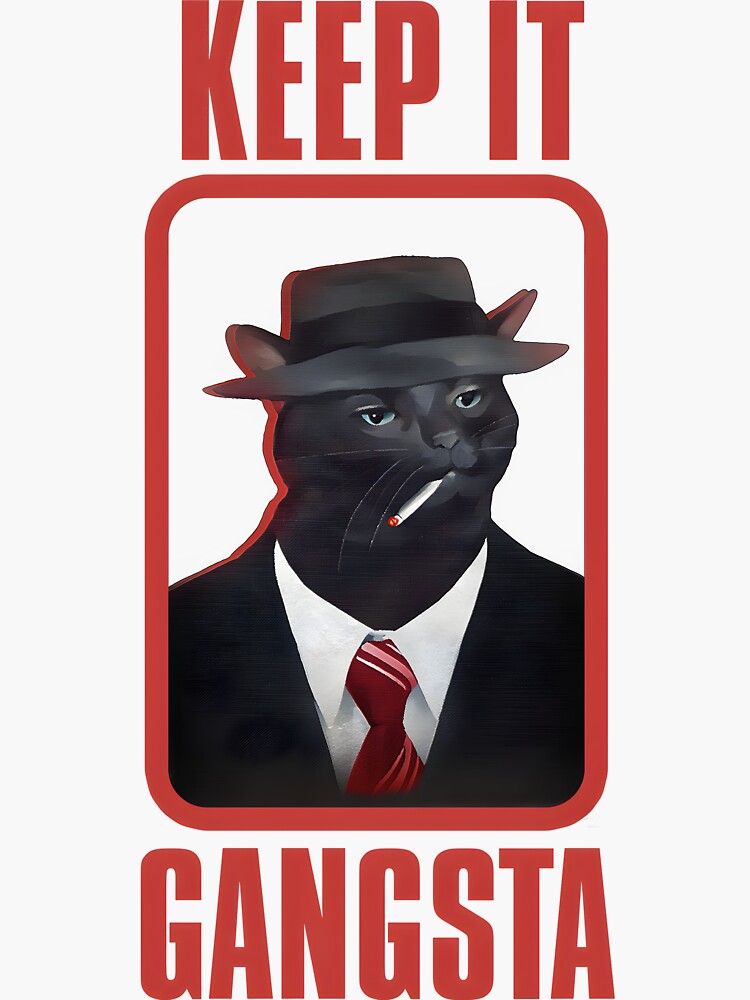 Gangsta Cat Meme