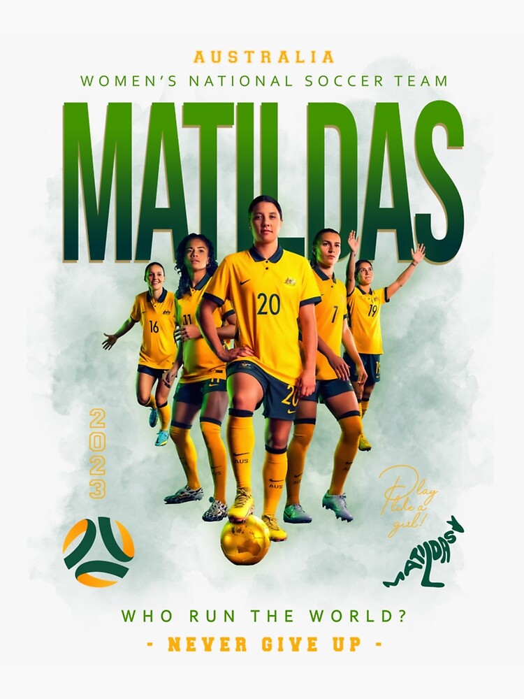 "Matildas " Poster for Sale by ManfreduBaker | Redbubble