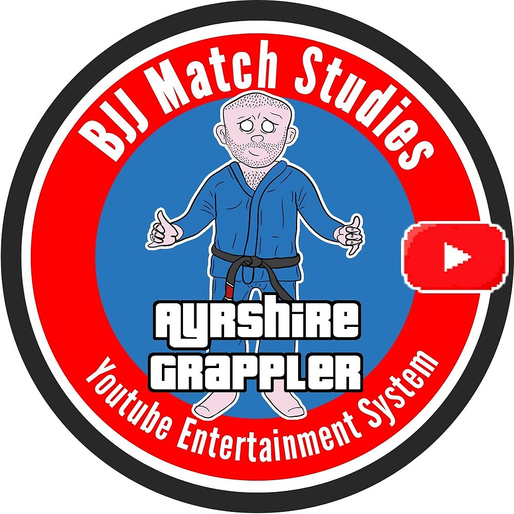 "Ayrshire Grappler - Black Belt 'Baldy' (Round Logo)" by Ayrshire ...