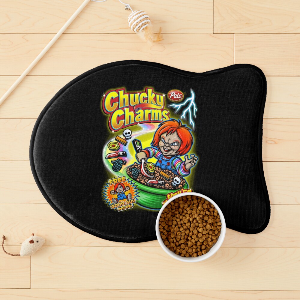 "Chucky Charms V2 " Sticker for Sale by LOREKORUPSKAS | Redbubble