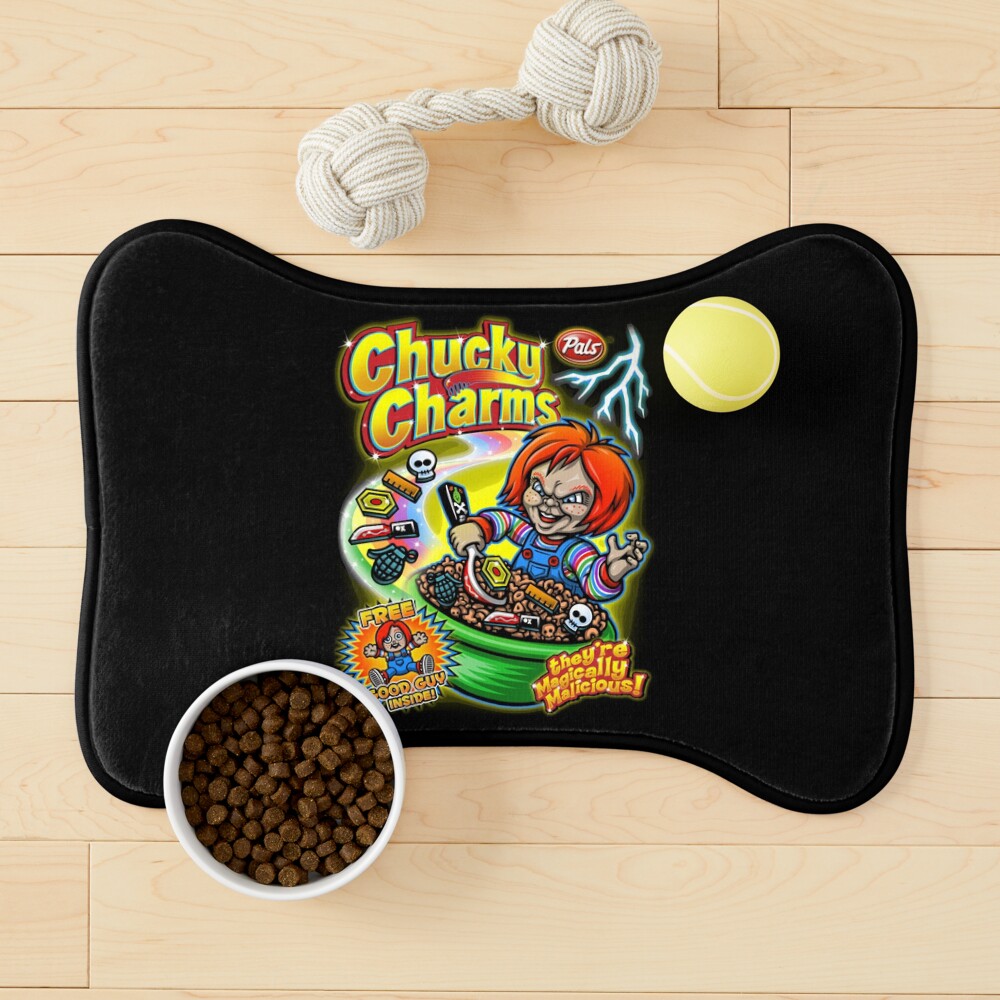 "Chucky Charms V2 " Sticker for Sale by LOREKORUPSKAS | Redbubble