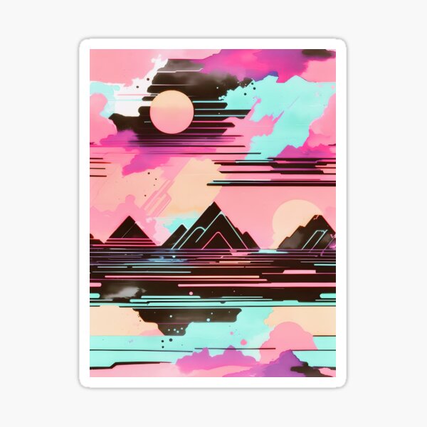 "1980s Art Vintage Earth" Sticker for Sale by Kyle Aungst | Redbubble