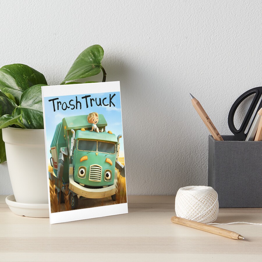 "hank and trash truck cartoon" Poster for Sale by AgatheMerciless ...