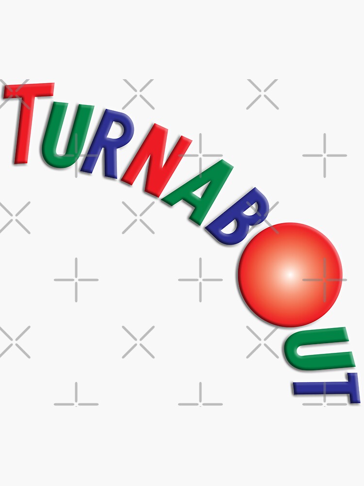 "Turnabout" Sticker for Sale by ChrisOrton | Redbubble