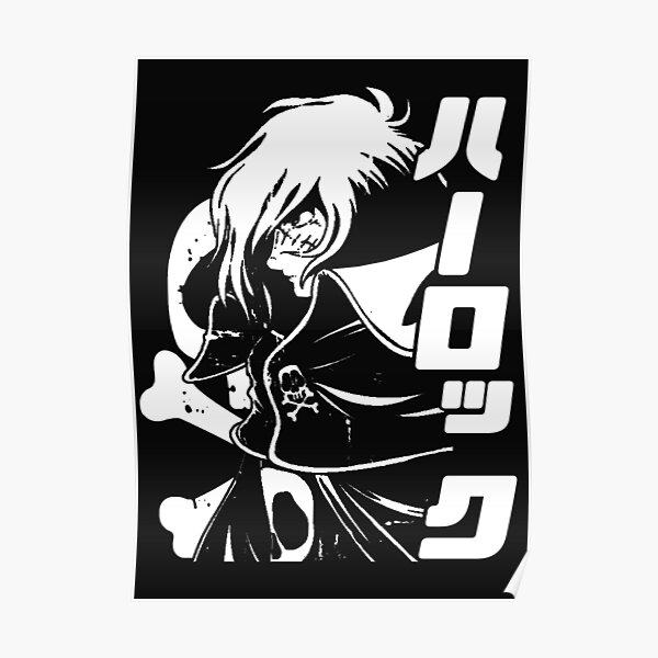 "Harlock 04" Poster by goomba1977 | Redbubble