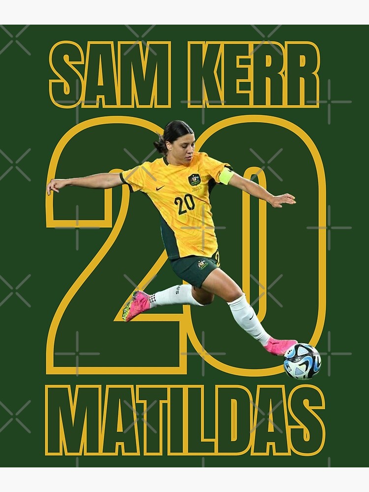 "Sam Kerr" Poster for Sale by DeeTorJai | Redbubble