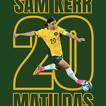 "Sam Kerr" Poster for Sale by DeeTorJai | Redbubble
