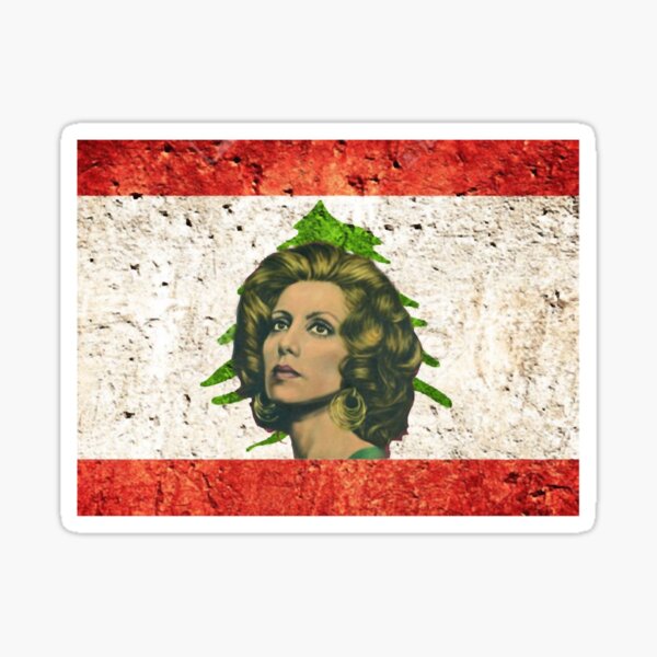 "Beirut Fayrouz" Sticker for Sale by EusebiMather | Redbubble