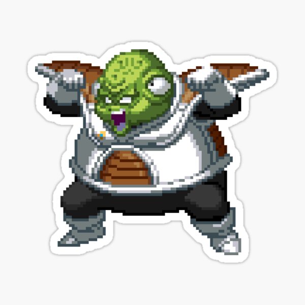 "Ginyu Force Guldo" Sticker for Sale by retropixels06 | Redbubble