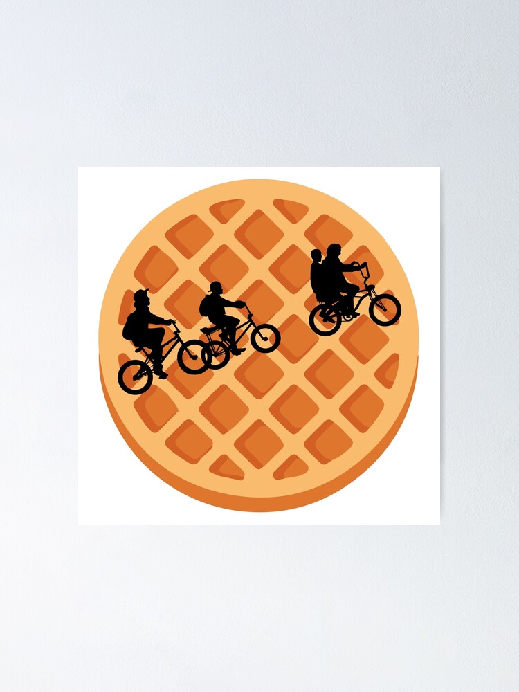 "Stranger Things - Eggo Moon" Poster by KH-Designs | Redbubble
