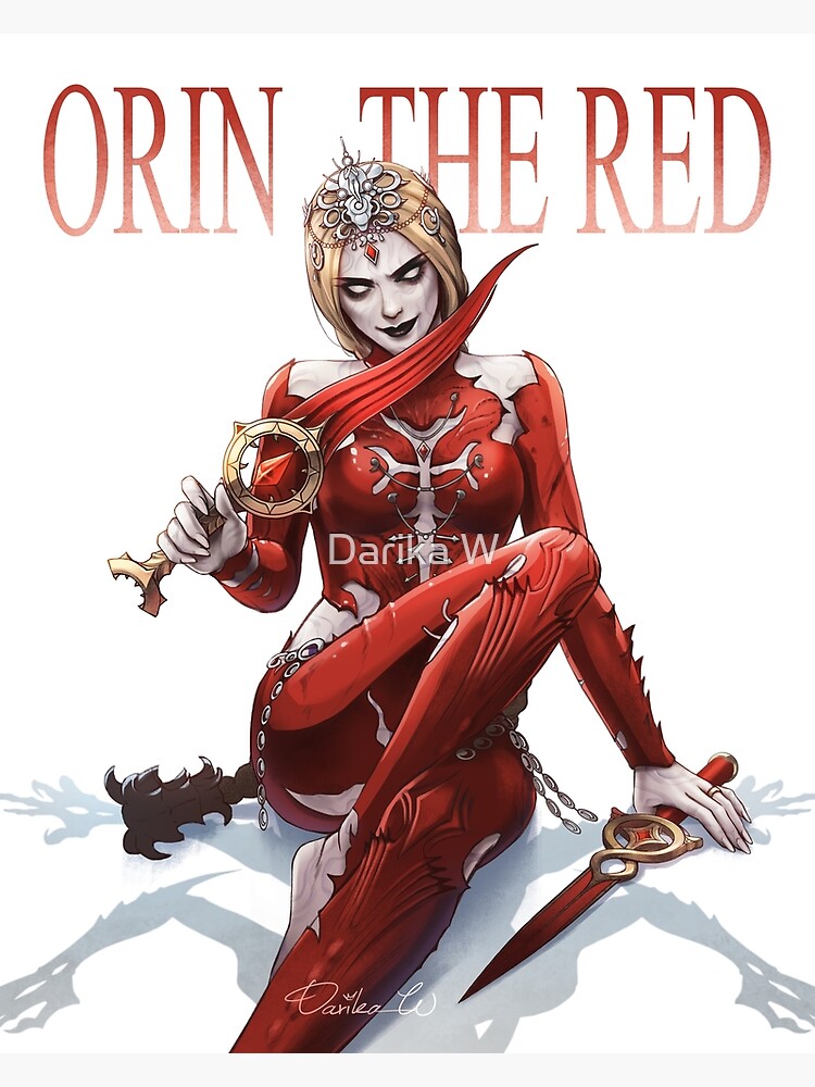 "Orin the red - Baldur's Gate 3" Poster for Sale by Darika W | Redbubble