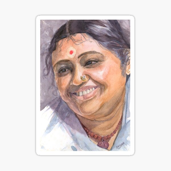 "Amma" Sticker for Sale by Anjuna Sainath | Redbubble