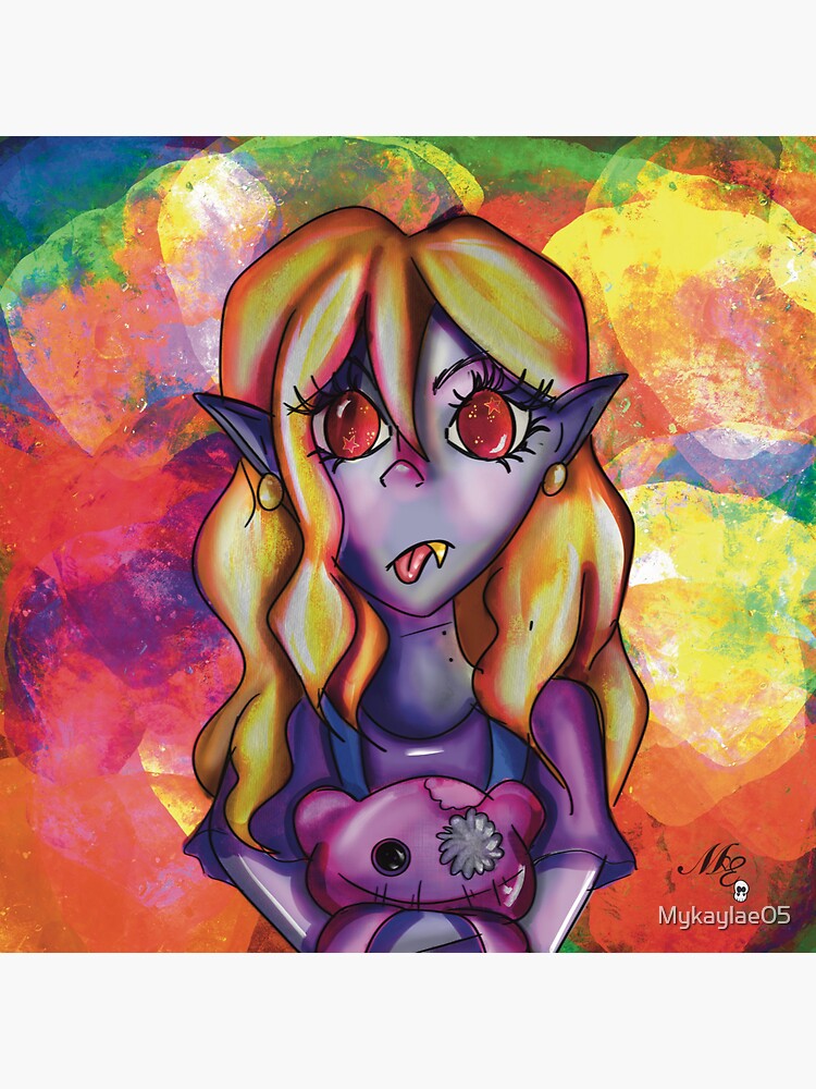 "Gold tooth vamp" Sticker for Sale by Mykaylae05 | Redbubble