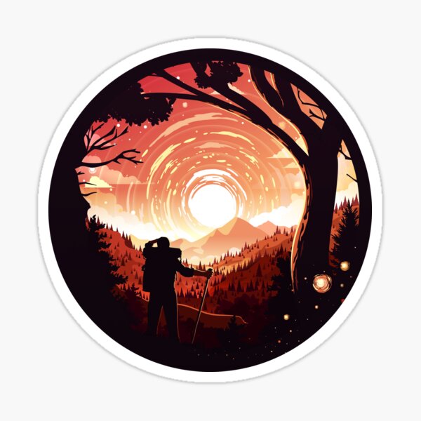 "Adventure" Sticker for Sale by Andrey Prokopenko | Redbubble