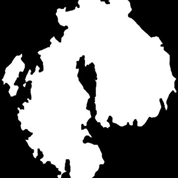 "Acadia National Park Mt Desert Island Outline" Sticker for Sale by Dar ...