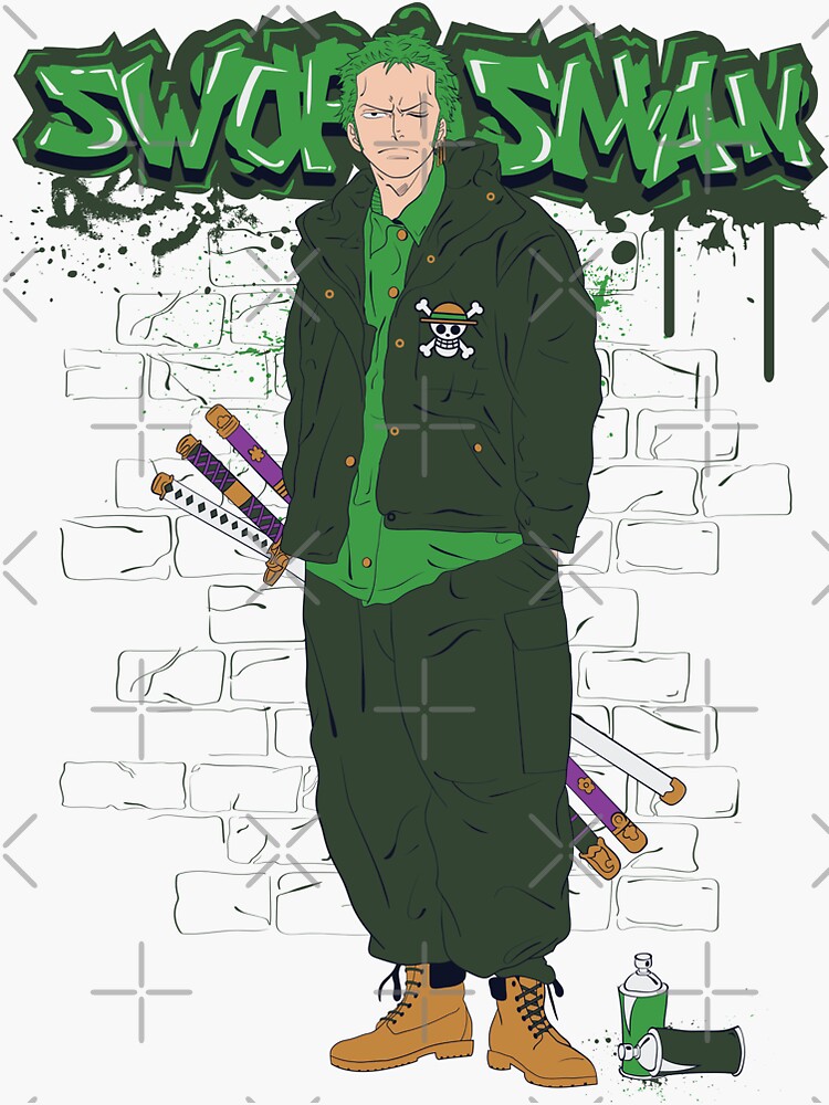 "AESTHETIC SWORDSMAN" Sticker for Sale by Ikibrai | Redbubble