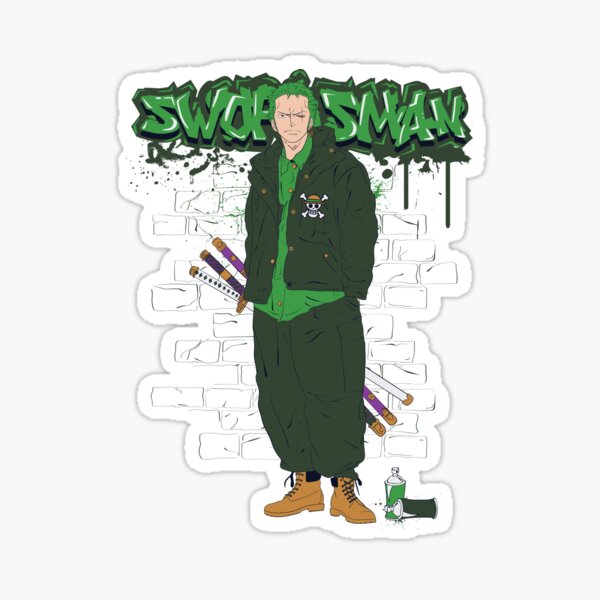 "AESTHETIC SWORDSMAN" Sticker for Sale by Ikibrai | Redbubble