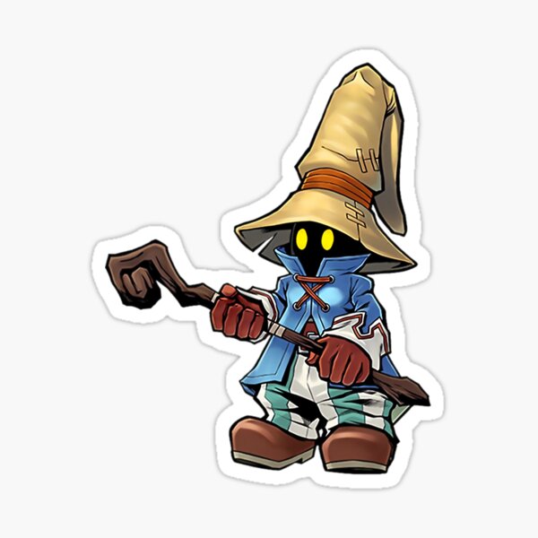 "Final Fantasy 9 Vivi " Sticker for Sale by bywwbfvh48 | Redbubble