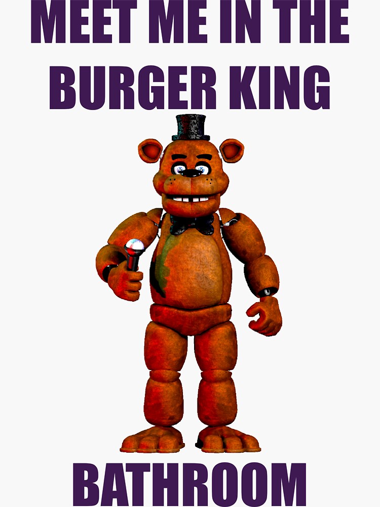 "Cringe FNAF BK " Sticker for Sale by CringeLoreCity | Redbubble