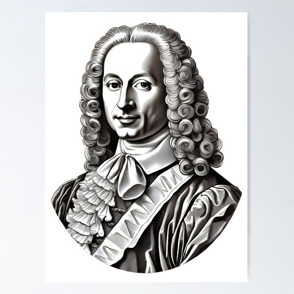 "Portrait of Antonio Vivaldi " Poster for Sale by NTGUILTY | Redbubble
