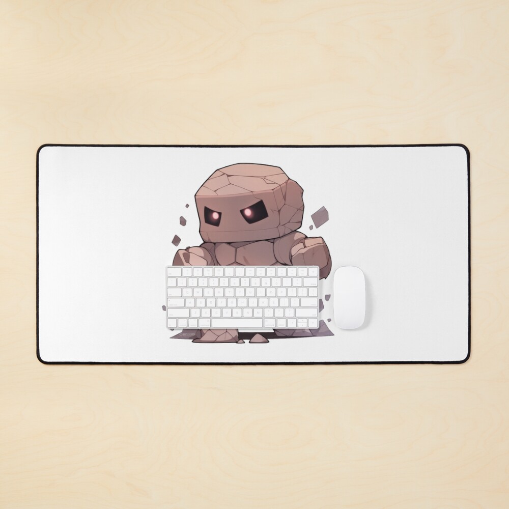 "Cute Chibi Style Golem Creature" Sticker for Sale by SundayDonuts ...