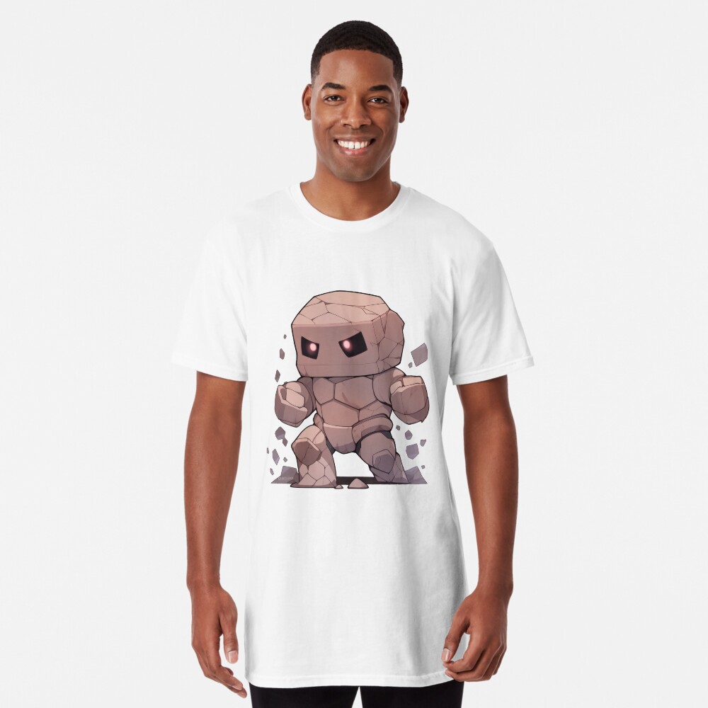 "Cute Chibi Style Golem Creature" Sticker for Sale by SundayDonuts ...