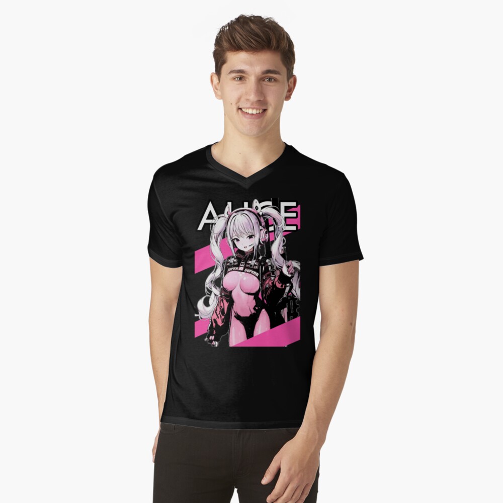 "Alice nikke Shirt fan GODDESS OF VICTORY NIKKE shirt Nikke Sticker ...