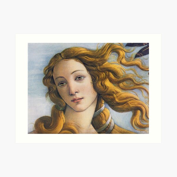 "Beautiful Birth of Venus, mythic early Renaissance art " Art Print by ...