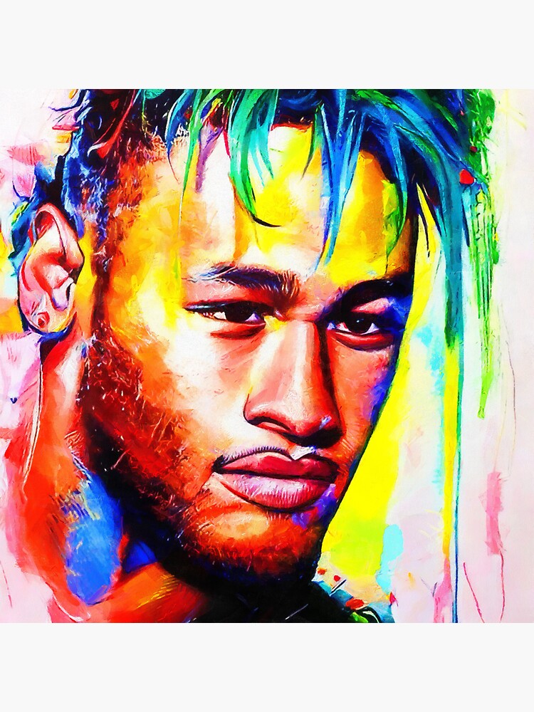 "a game with Neymar" Sticker for Sale by bogfl | Redbubble