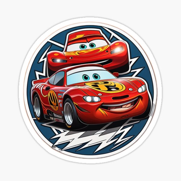 "Copie de lightning mcqueen" Sticker by SplendidStyles | Redbubble
