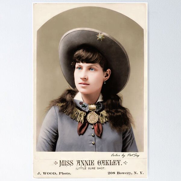 "Annie Oakley" Poster for Sale by PatSeg | Redbubble