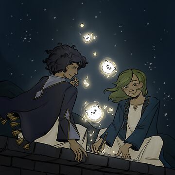 "Agott and Coco" Sticker for Sale by Pearl Shroom | Redbubble