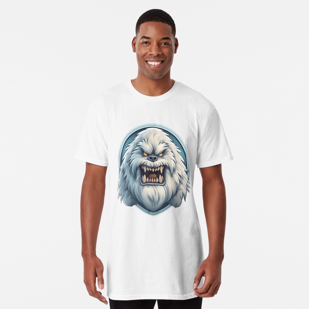 "Fearsome Yeti Emblem: Big Teeth Edition" Sticker for Sale by ...