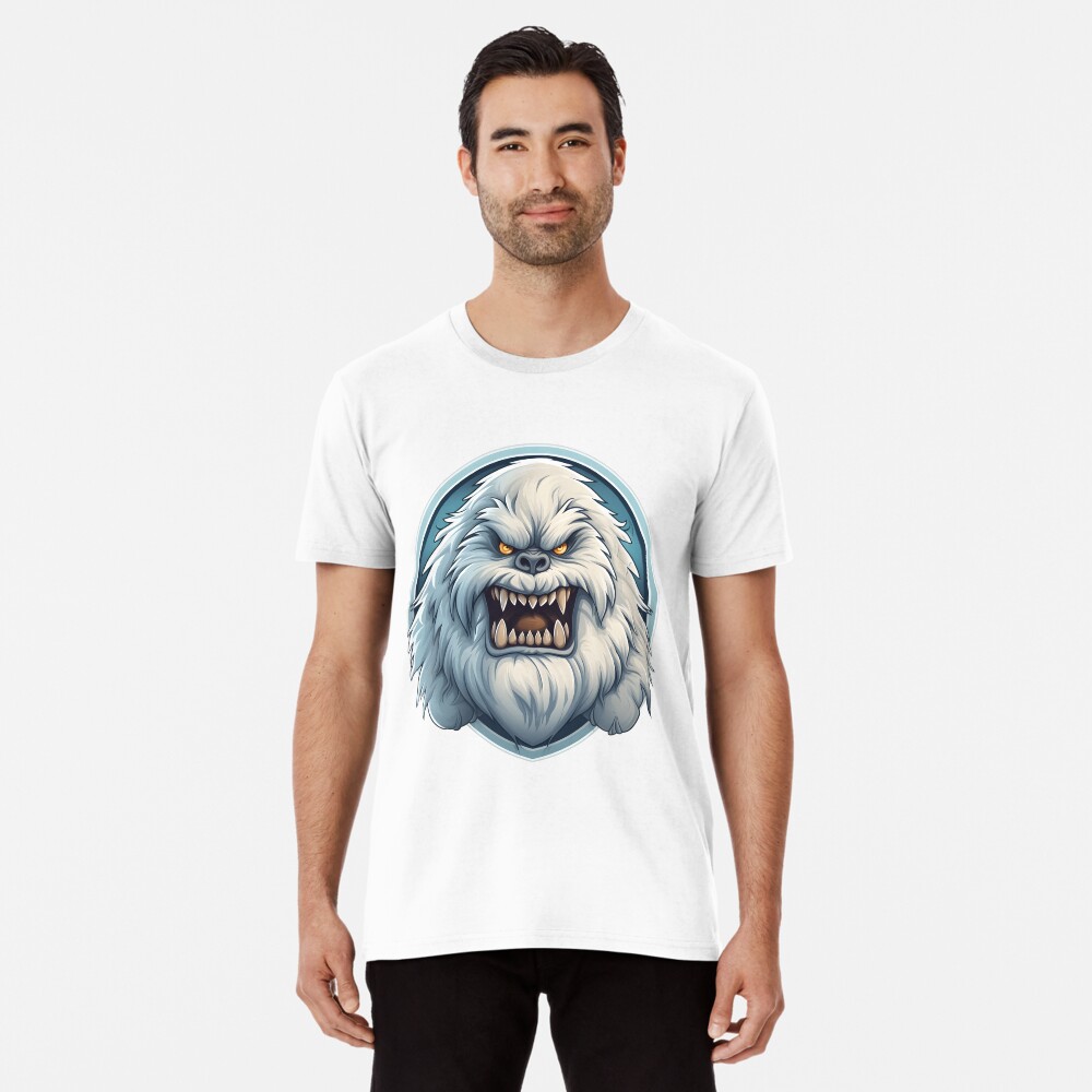 "Fearsome Yeti Emblem: Big Teeth Edition" Sticker for Sale by ...