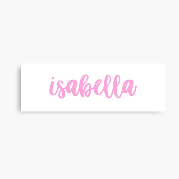 Name Graphics 187 Isabella