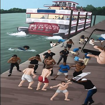 "Montgomery Alabama Boat fight " Photographic Print for Sale by ...