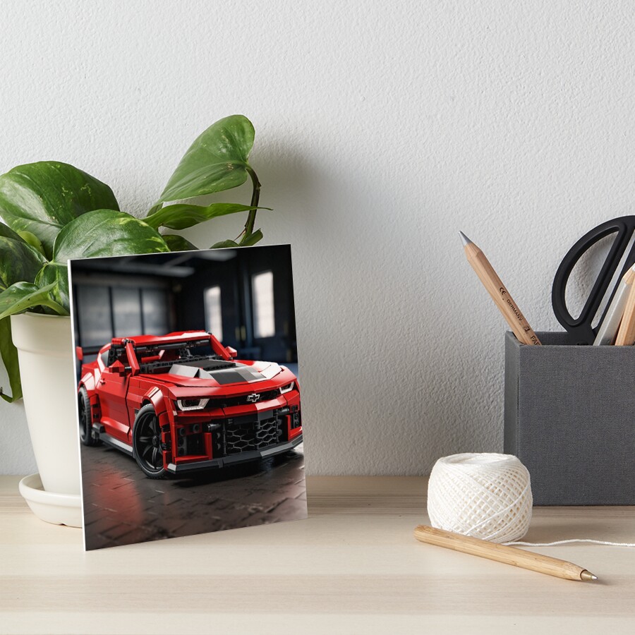 "Chevrolet Camaro ZL1 2023 Lego" Sticker by RodoArtDs | Redbubble