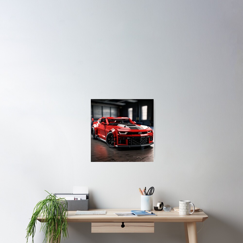 "Chevrolet Camaro ZL1 2023 Lego" Sticker by RodoArtDs | Redbubble