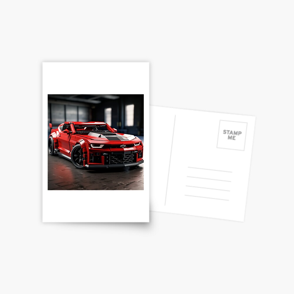 "Chevrolet Camaro ZL1 2023 Lego" Sticker by RodoArtDs | Redbubble