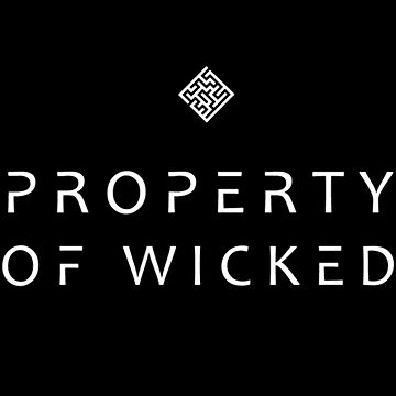 "Maze Runner- Property of Wicked " Sticker for Sale by tzytqqpyyt80 ...