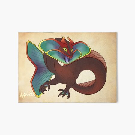"Sarcastic Fringehead Dragon" Art Board Print for Sale by Sylph264 ...