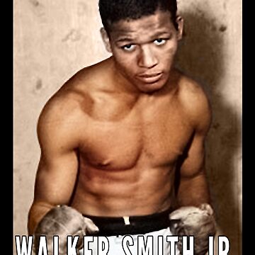 "Sugar Ray Robinson Walker Smith Jr. - Boxing Legend Colorized ...