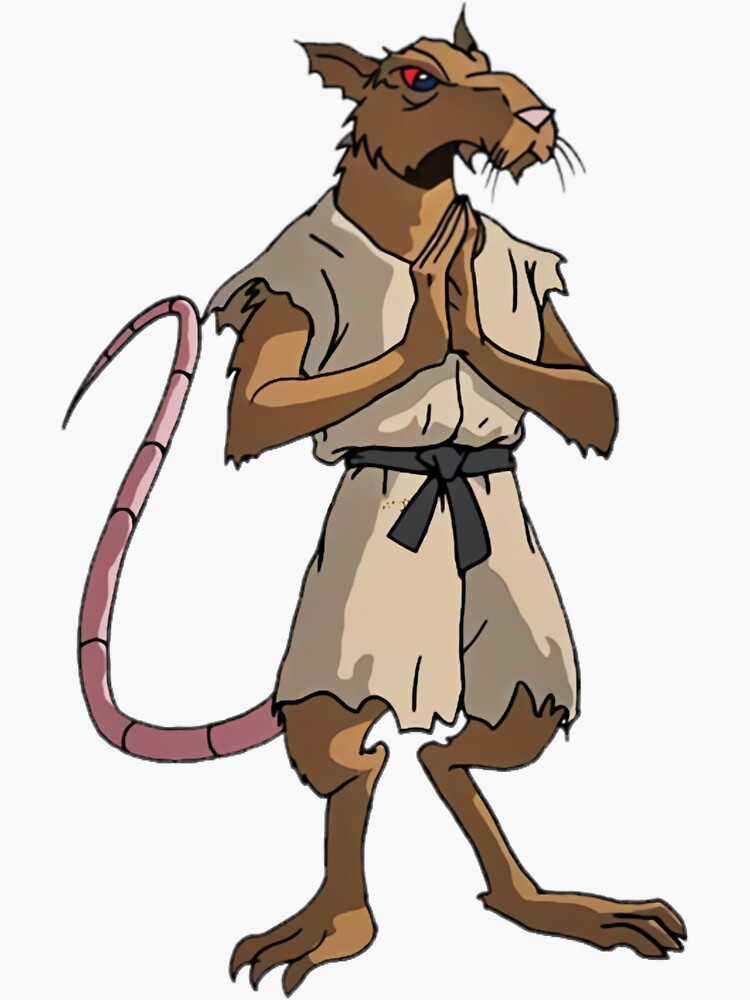 "Tmnt The Last Ronin Master Splinter Kungfu" Sticker for Sale by ...