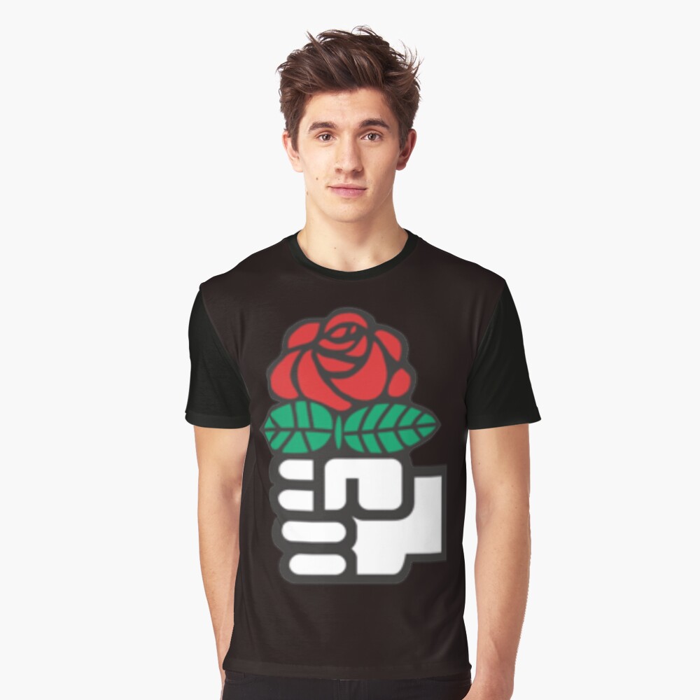"Social Democracy Rose Logo " Sticker for Sale by ALPHONDONDIN | Redbubble