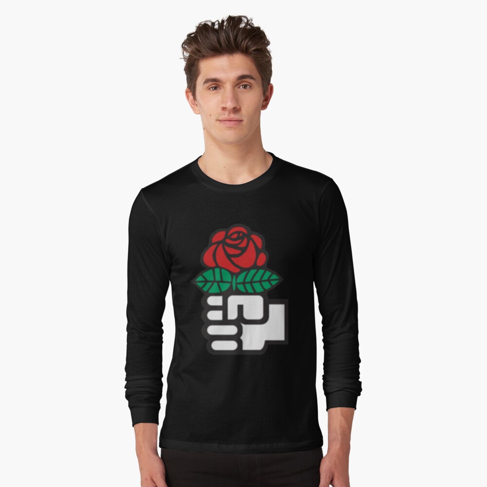"Social Democracy Rose Logo " Sticker for Sale by ALPHONDONDIN | Redbubble