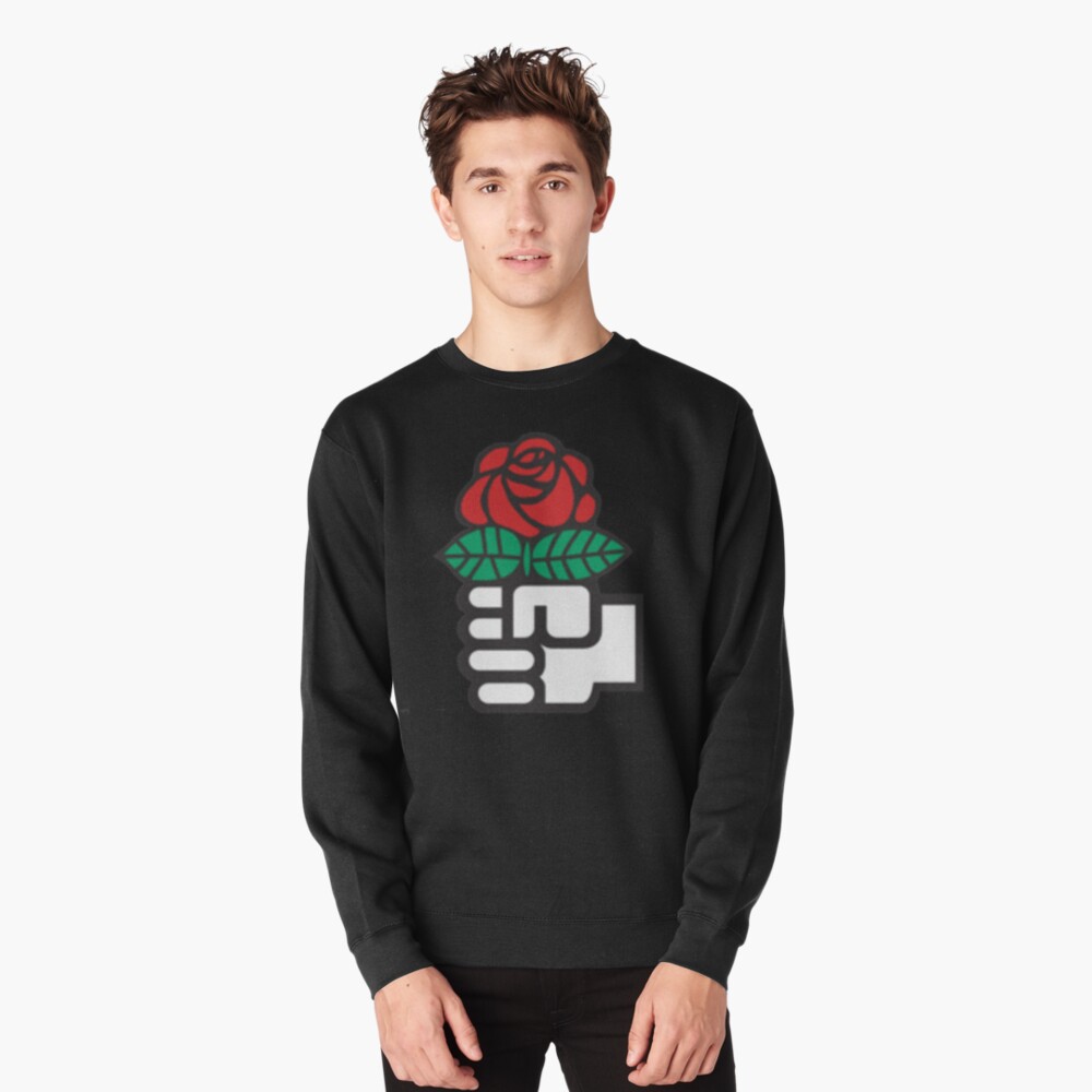 "Social Democracy Rose Logo " Sticker for Sale by ALPHONDONDIN | Redbubble